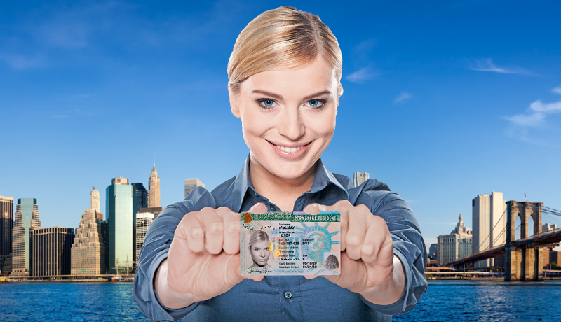 Green Card Lottery con The American Dream